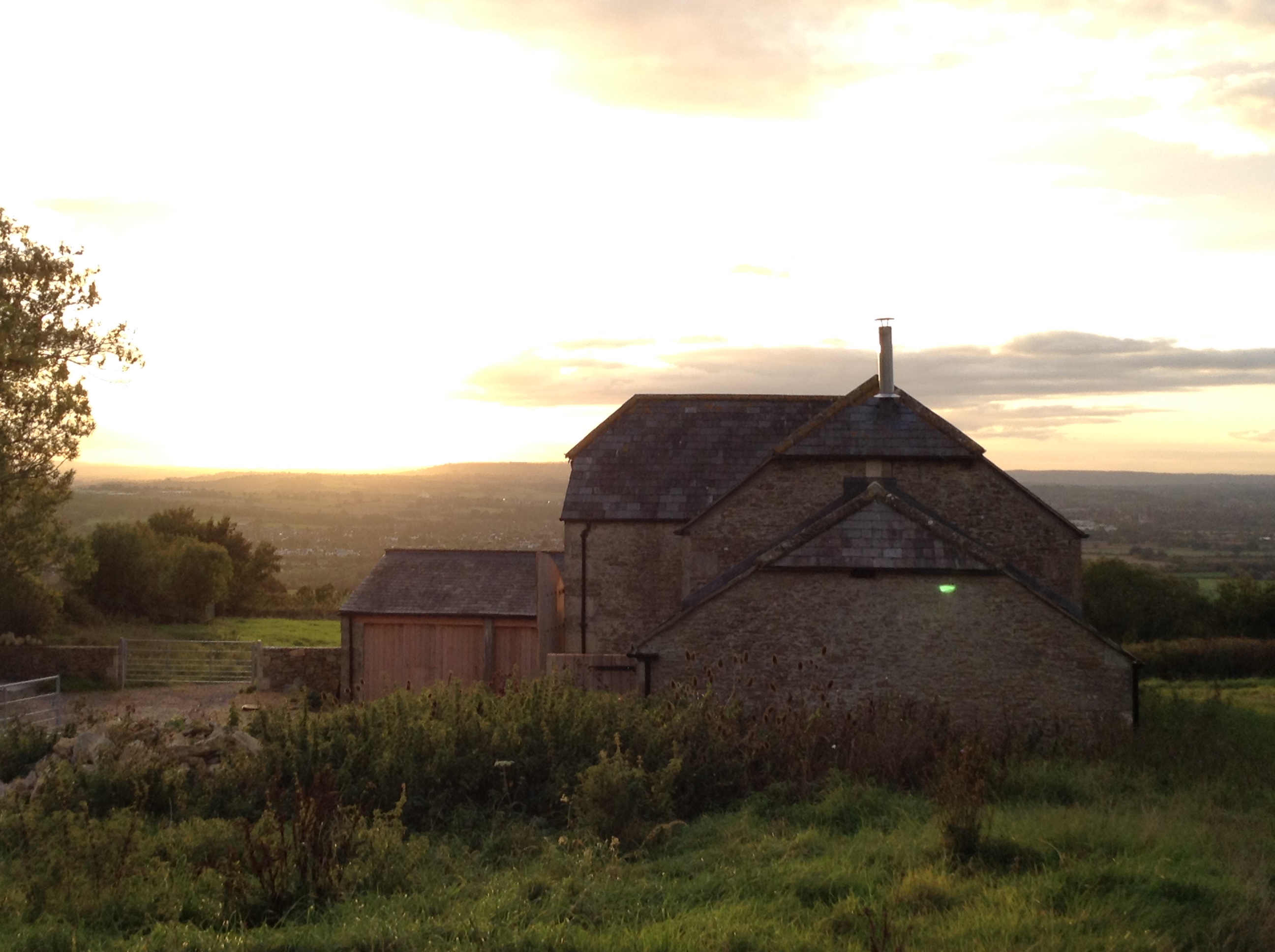 The Barn on the Hill by Graham Padfield | Kelston Roundhill and ...